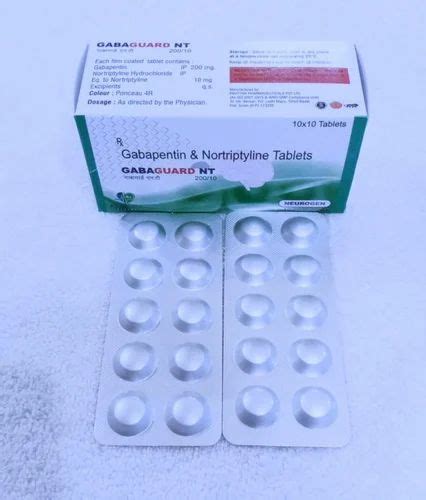 Gabapentin Nortriptyline Tablets At Rs 125 Stripe Gabapentin And Nortriptyline Tablets In