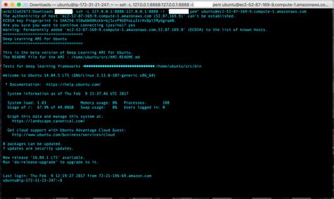The Aws Deep Learning Ami Now With Ubuntu Artificial Intelligence