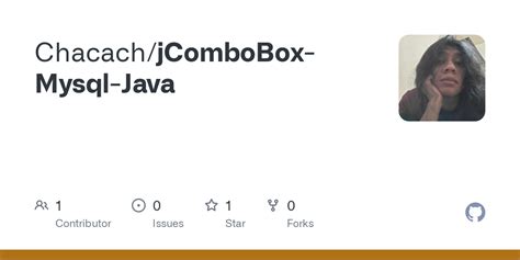 Github Chacachjcombobox Mysql Java