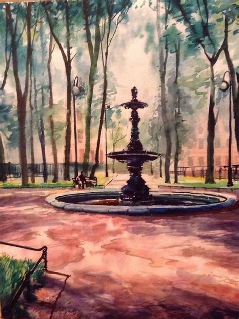 Иллюстрация пленер в стиле академический рисунок графика