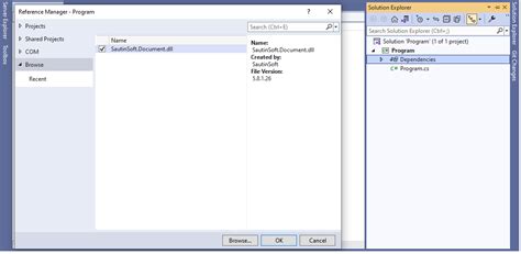 How To Use Document Net Library Under Windows