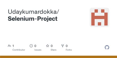 Github Udaykumardokkaselenium Project