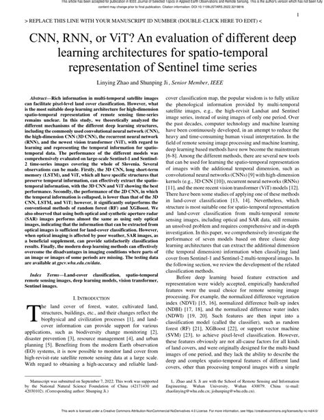 Pdf Cnn Rnn Or Vit An Evaluation Of Different Deep Learning Architectures For Spatio