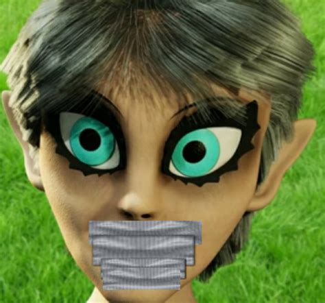 Siren Sara Mouth Taped Shut Alt 1 By Gagged9 On Deviantart