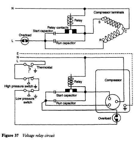 Understanding The Compressor Start Relay A Diagram Guide