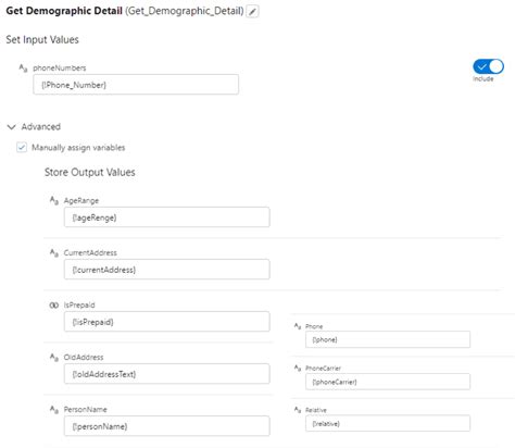 Extract Demographic Detail Using Trestle Reverse Phone Api