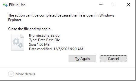 Unable To Delete Thumbs Db Try These Four Methods
