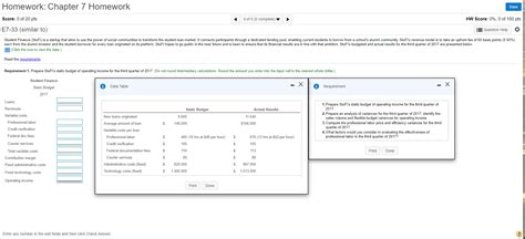 Solved Homework Chapter 7 Homework Save Score 0 Of 20 Pts