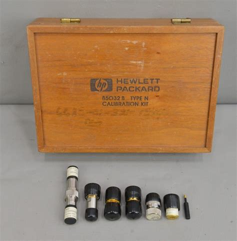 Hewlett Packard 85032b Type N Calibration Kit Hp Keysight Rhino Trade Llc