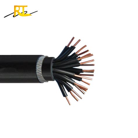 Solid Copper Conductor Multi Copper Cores Computer Shielded Cable