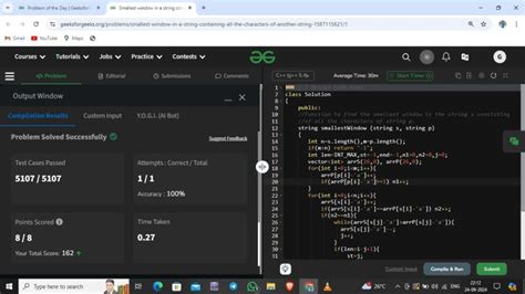 Geeksforgeeks Deutschebank Potd Codingchallenge 21daychallenge