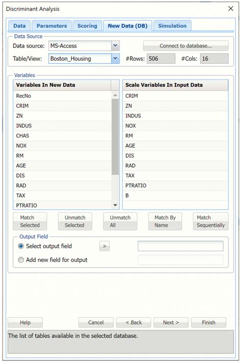 Scoring To A Database Solver