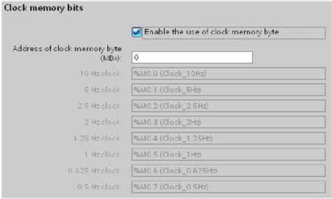 Plc Scada Academy Clock Memory Function In The S7 1200 Plc