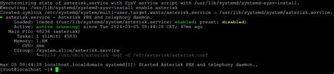 Installing Asterisk 21 On AlmaLinux 9 3 HOTKEY404