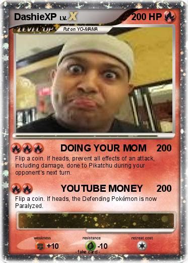 Pokémon Dashiexp 2 2 Doing Your Mom My Pokemon Card