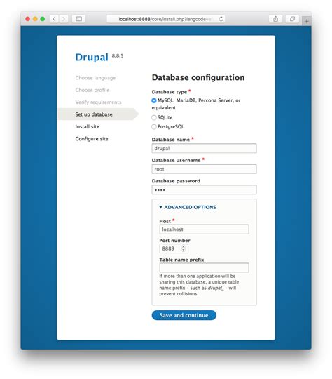 Mamp Mac Documentation Faq How Do I Install Drupal