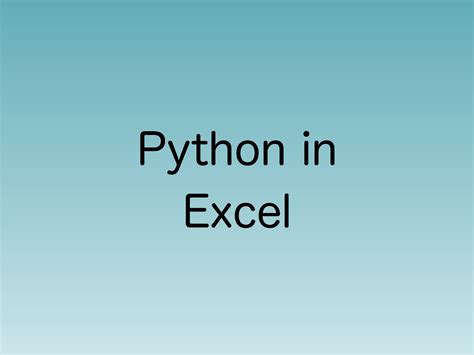 【microsoft 365】python In Excelがついにロールアウト 直ちゃんの部屋 In Tokyo
