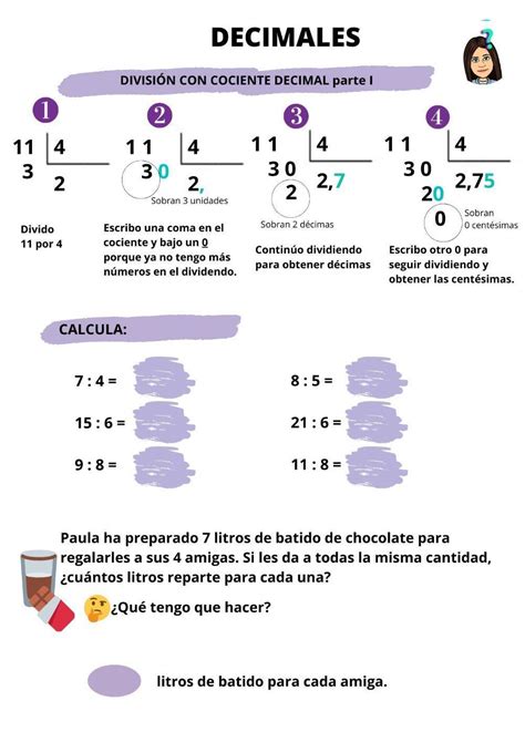 Decimales Interactive Activity Live Worksheets