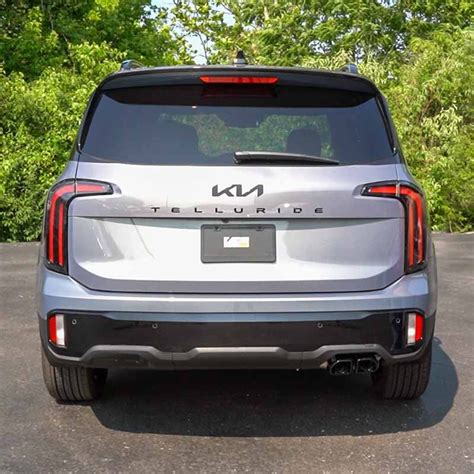 Blackout Rear Bumper Fits 2023 2026 Kia Telluride Vip Auto Accessories