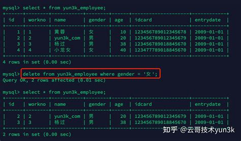 Mysql基础篇一之DDLDMLDQLDCL 知乎