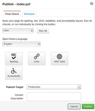 Publishing Files CMS Help Information Technology Services Kansas