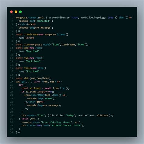 Vishwanath Reddy On Linkedin Backenddevelopment Mongodb Mongoose Todolistapp Webdevelopment