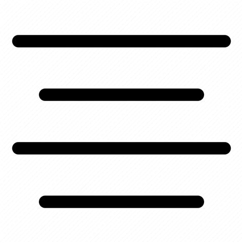 Alignment Center Center Align Text Icon Download On Iconfinder
