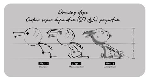만화를 그리는 기술 프리미엄 벡터