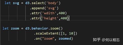 D3 Js实现缩放与拖拽 知乎