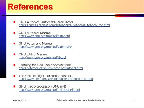An Overview Of The Gnu Autotools Some Practical