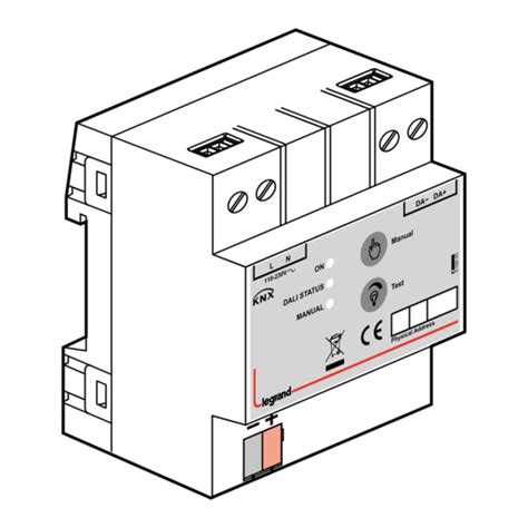 Legrand Knx Dali Manual Pdf Download Manualslib