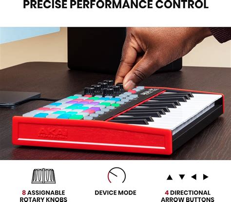 Akai Professional Apc Key25 Mk2 25 Key Keyboard Controller 25 Key Midi Controller For Ableton