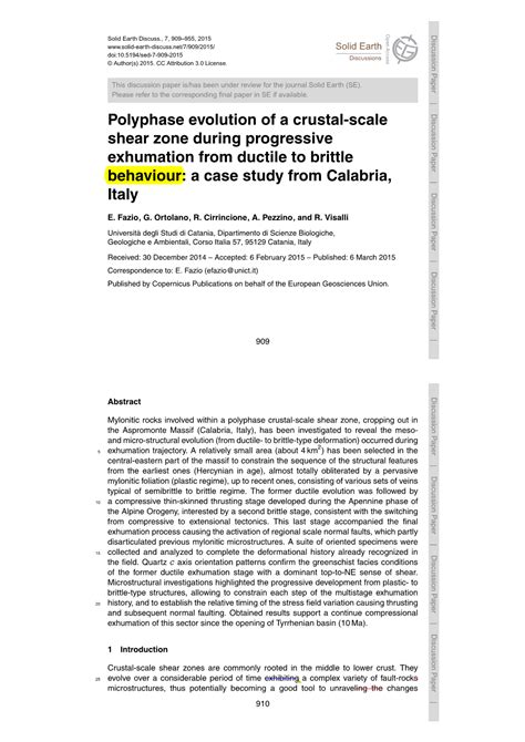 Polyphase Evolution Of A Crustal Scale Shear Zone During Progressive Exhumation From Ductile To