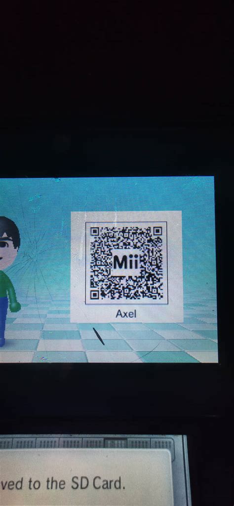 Mii Qr Code Axel By Tylermakie On Deviantart