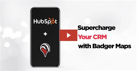 Integrate Hubspot Crm With Badger Maps Routing Software Badger Maps