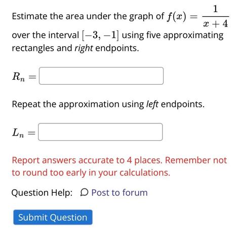 solved estimate the area under the graph of f x x 41 over