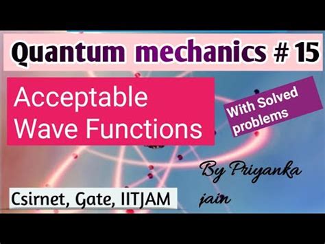 Acceptable Wave Functions Identify With Help Of Graph Quantum Mechanics YouTube
