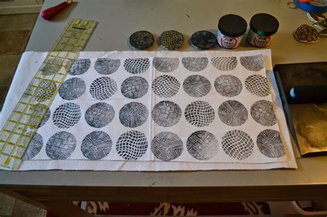 The Snarky Beagle Design Carve Print Block Printing Class Day