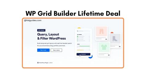 WP Grid Builder Lifetime Deal Advanced Grid Builder For WP