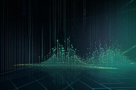 Premium Ai Image A Close Up Of A Computer Screen With A Lot Of Lights Generative Ai