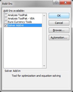 Install Solver Add In For Excel TeachExcel