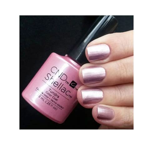 Сnd Shellac Aurora Tundra рожевий металік 73 мл купити на Naomi24ua