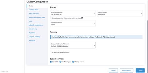 Bug Cant Install Harvester Cloud Provider In Rancher V27 Head Guest