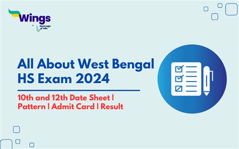 West Bengal Hs Exam 2024 Released Hs Datesheet Syllabus Exam Pattern Admit Card And Result