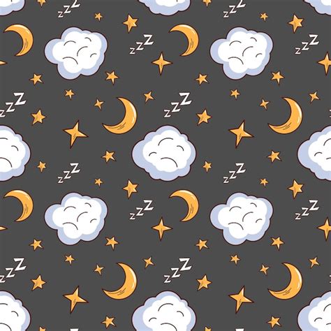 O C U Estrelado Da Noite Vetor Premium