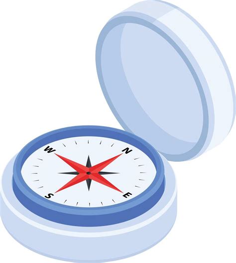 Isometric Compass Navigation Tool 54071953 Vector Art At Vecteezy