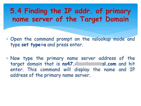 Information Gathering Using Windows Command Line Utility Pptx