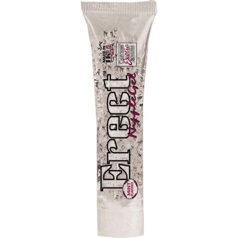 Calexotics Nipple Play Erect Nipple Gel 05 Floz 15 Ml Peppermint