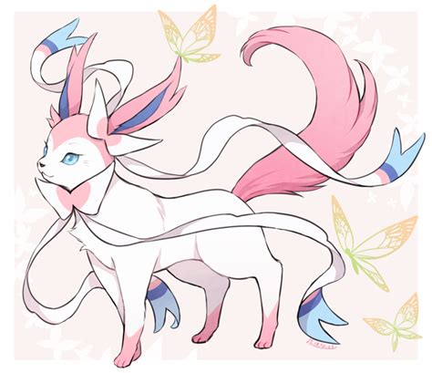 Sylveon Pokemon Drawn By Shinzui Fantasysky Danbooru