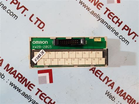 Omron Xw2b 20g5 Terminal Block Interface Module Aeliya Marine